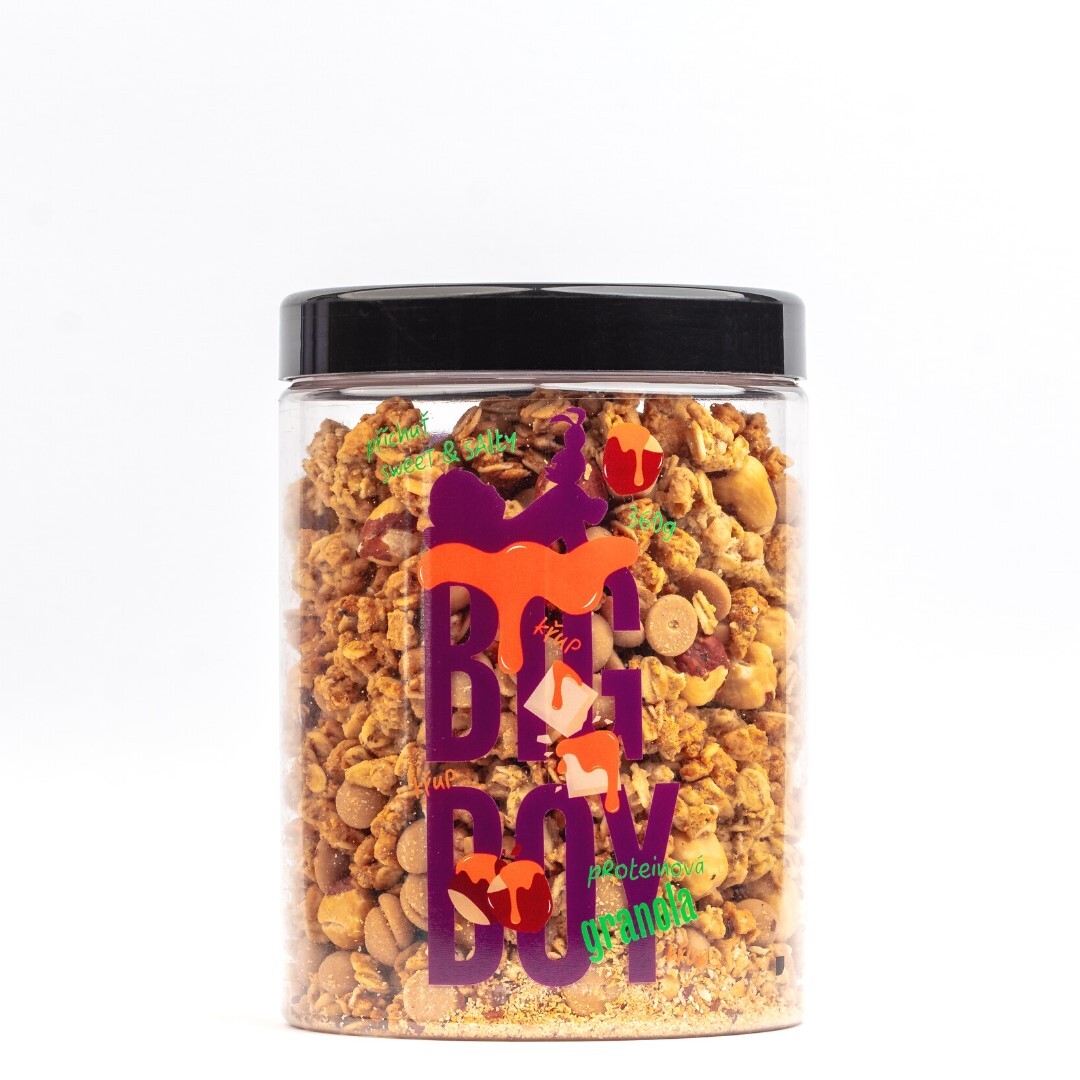 Big Boy Proteinová Granola 360 g sweet salty - Dafit.cz