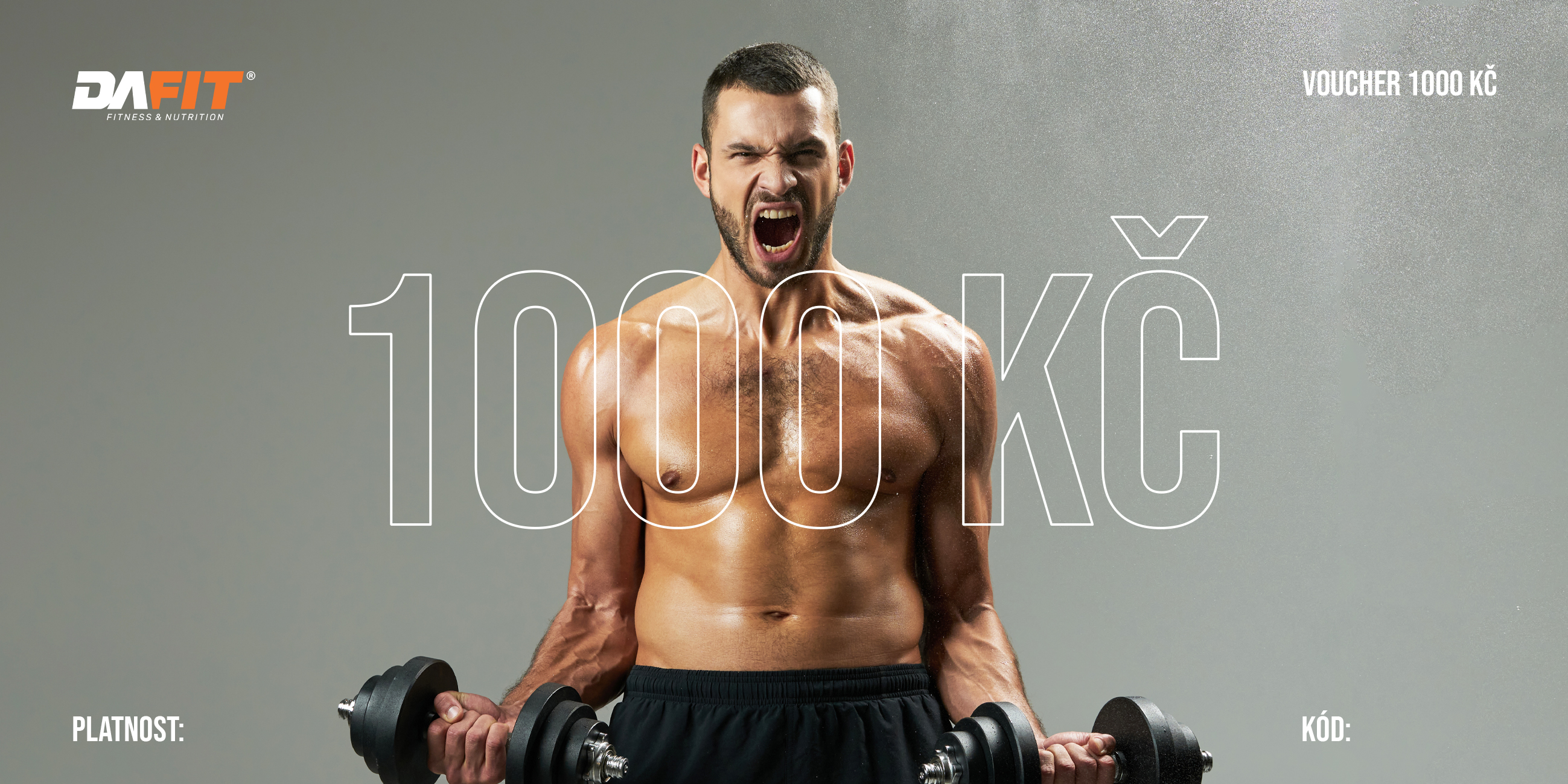 Gift voucher Dafit.cz 1000,- - Dafit.cz