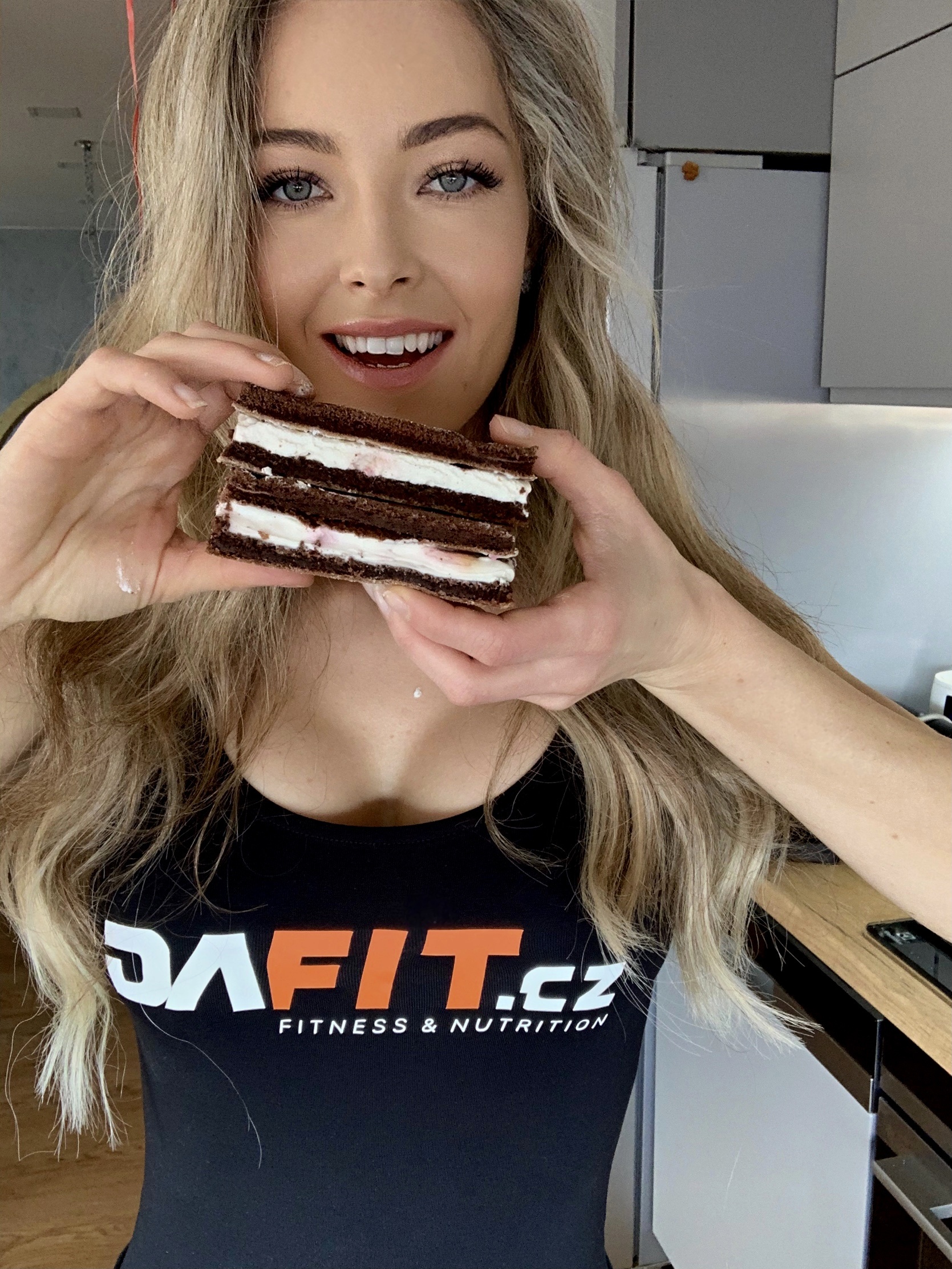 Proteinové kinder řezy! - Dafit.cz