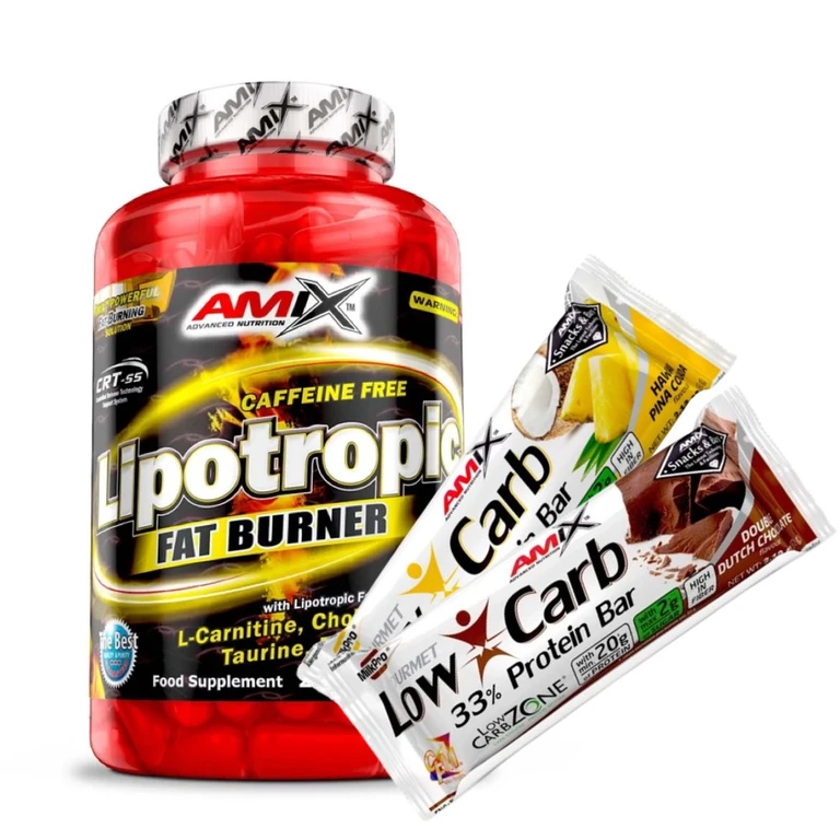 Amix Lipotropic Fat Burner 200 cps + ZDARMA 2x tyčinka - Dafit.cz